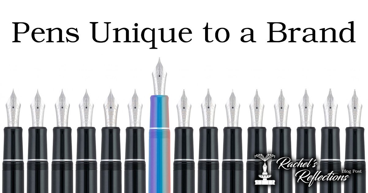 Pens Unique to a Brand | Rachel’s Reflections